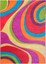 Multi Coloured Rugs Runners Carpet Rainbow Design Mat Hand Carved ...