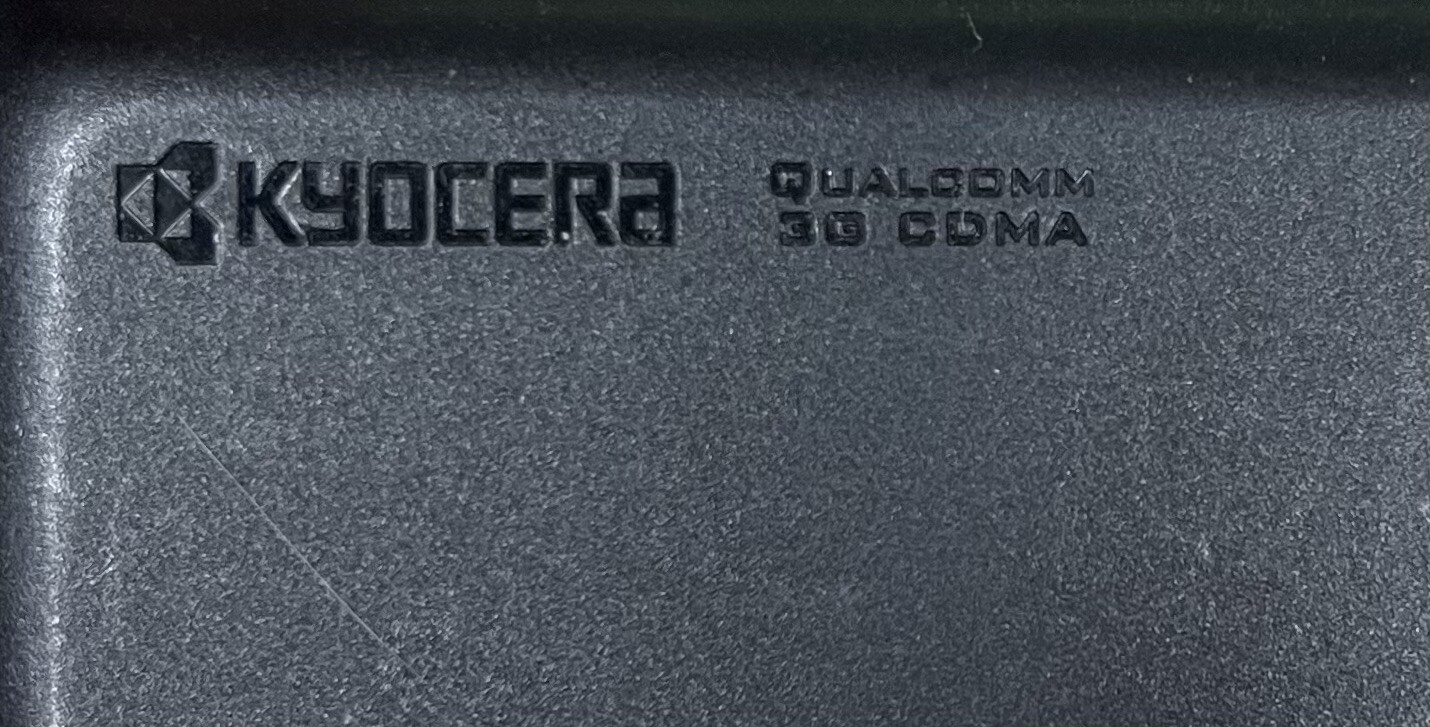 Kyocera Black Cellphone Qualcomm 3G CDMA ~FOR PARTS~ | eBay