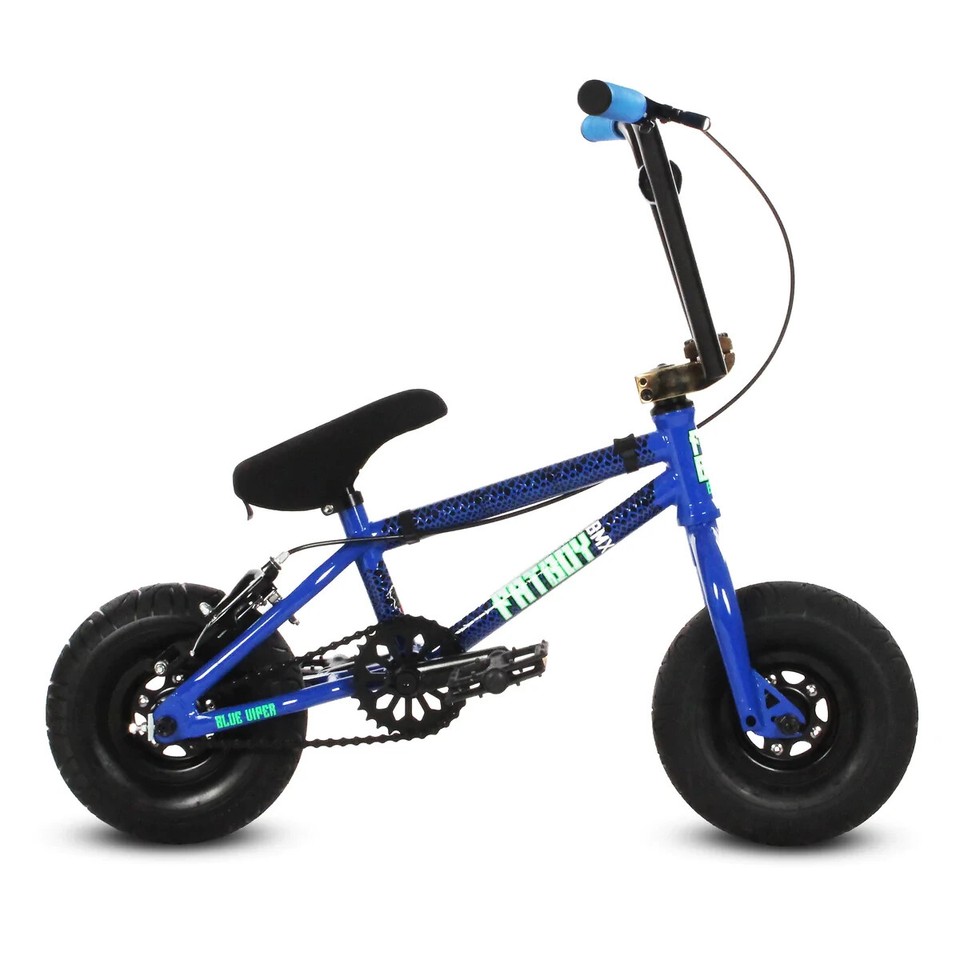 FatBoy Pro Mini 10" BMX Bicycle Fat Tire Freestyle Bike Blue Viper NEW ...