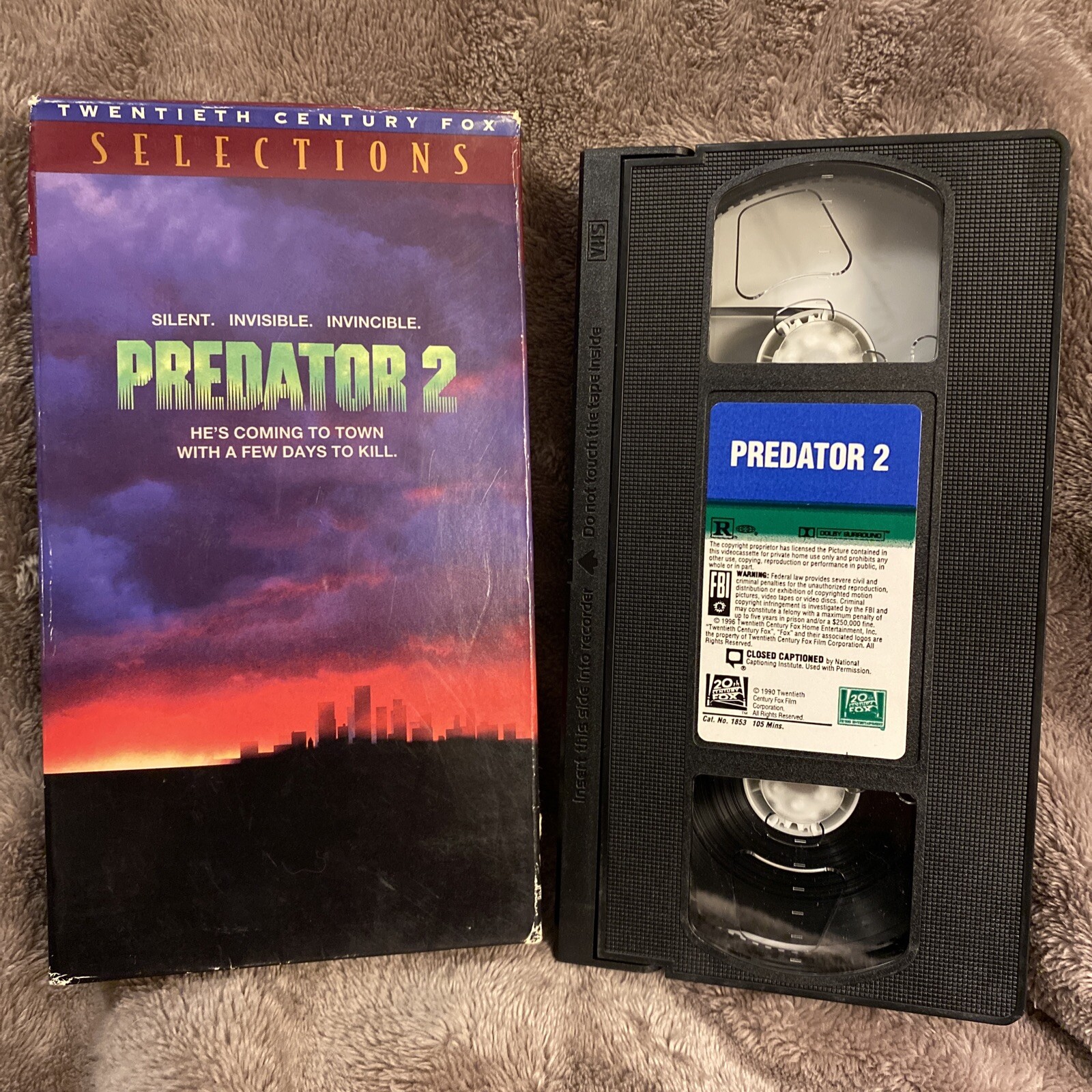Predator 2 (VHS, 1991) 86162185335 | eBay