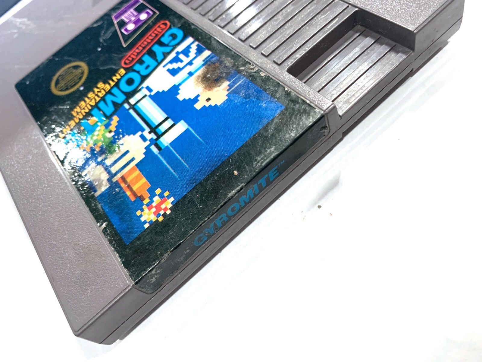 Gyromite ORIGINAL NINTENDO NES GAME Tested WORKING & Authentic ...