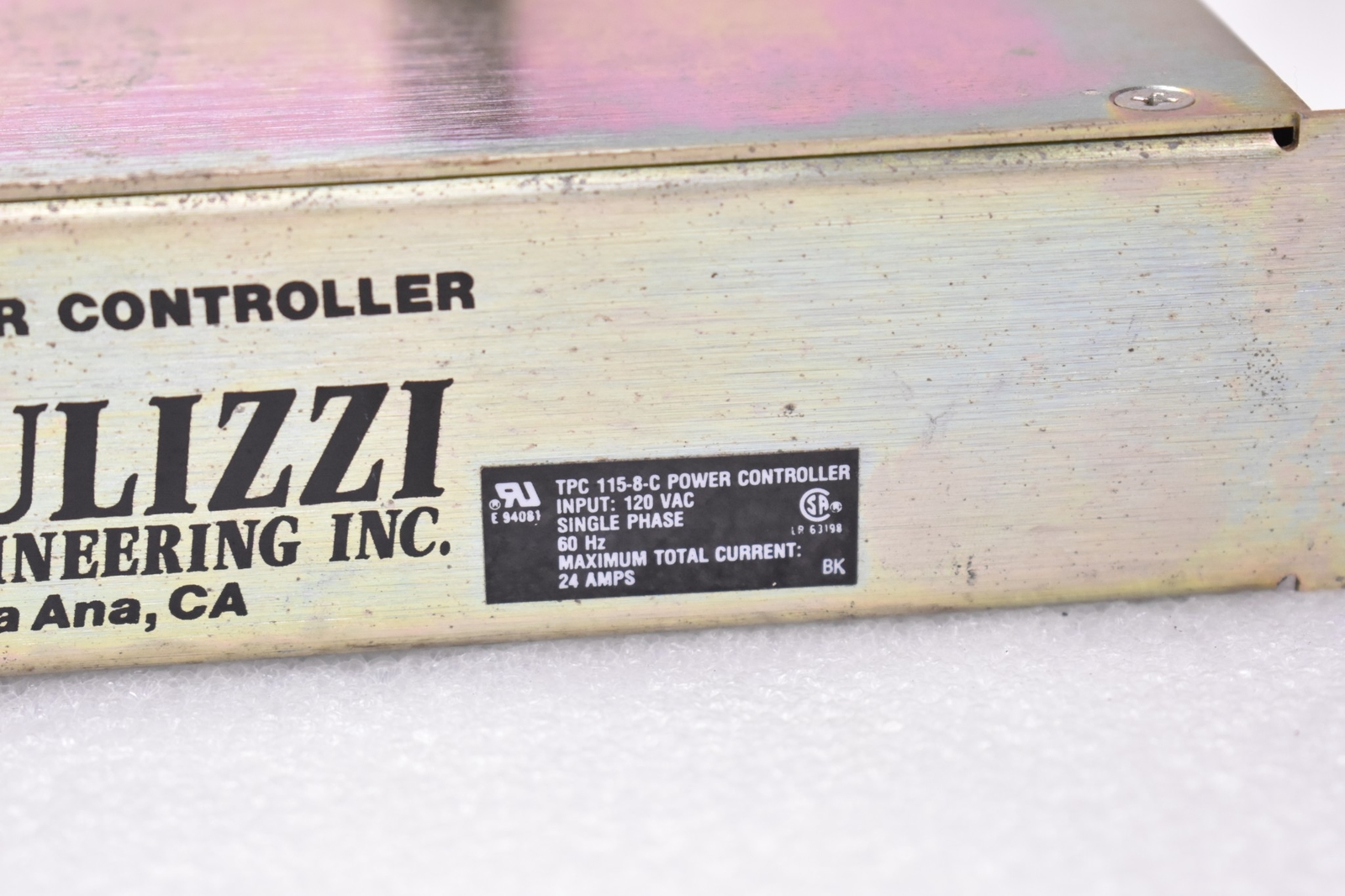 Pulizzi TPC115-8-C Z-Line Power Controller Single Phase 60Hz 120V | eBay