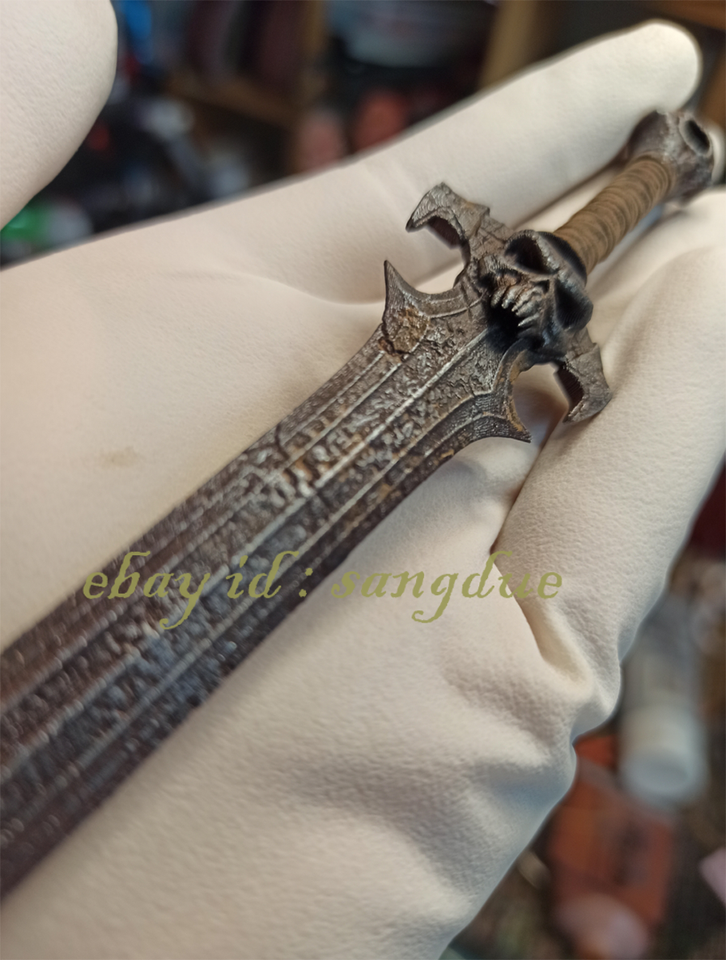Customized 1/12 Spawn Sword Internally implanted steel bars Soldier ...