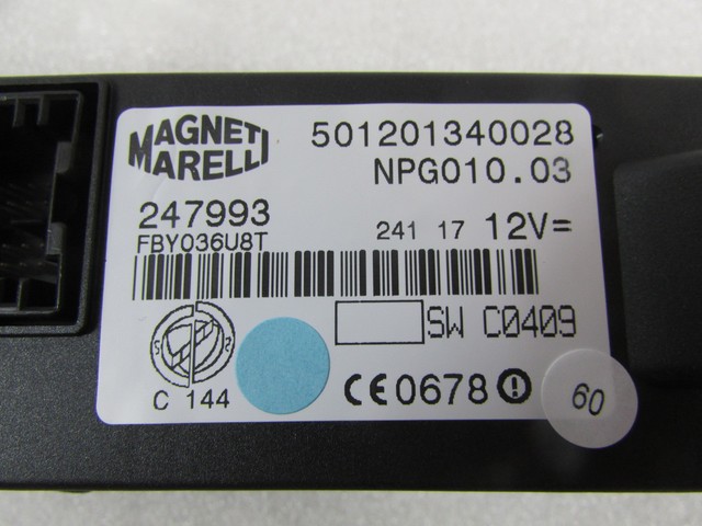 Maserati Quattroporte LH Front Door Window Switch Panel 247993 for sale ...