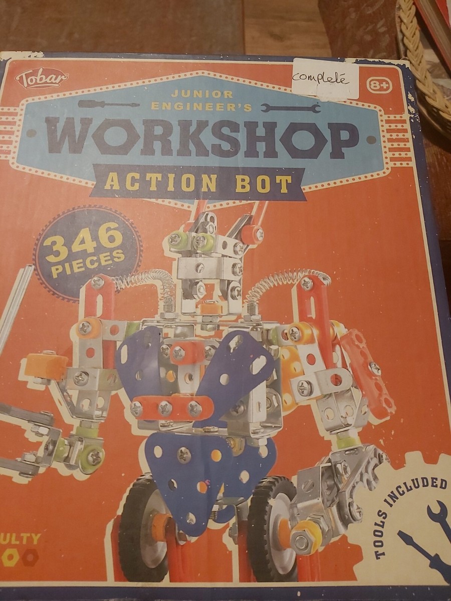 Junior Engineer Workshop Action Bot Kids Children Model Kit Junior