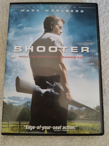 Shooter (DVD, 2007) Full Screen Action, Thriller, Mark Wahlberg, Kate ...