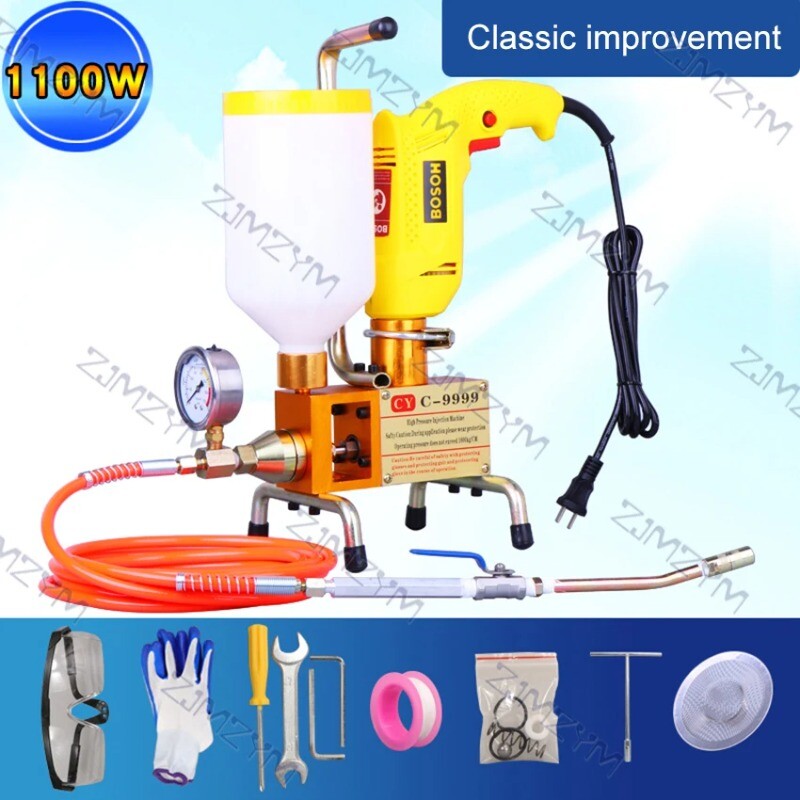Polyurethane Pump High Pressure Grouting Machine Foam Resin Injection ...