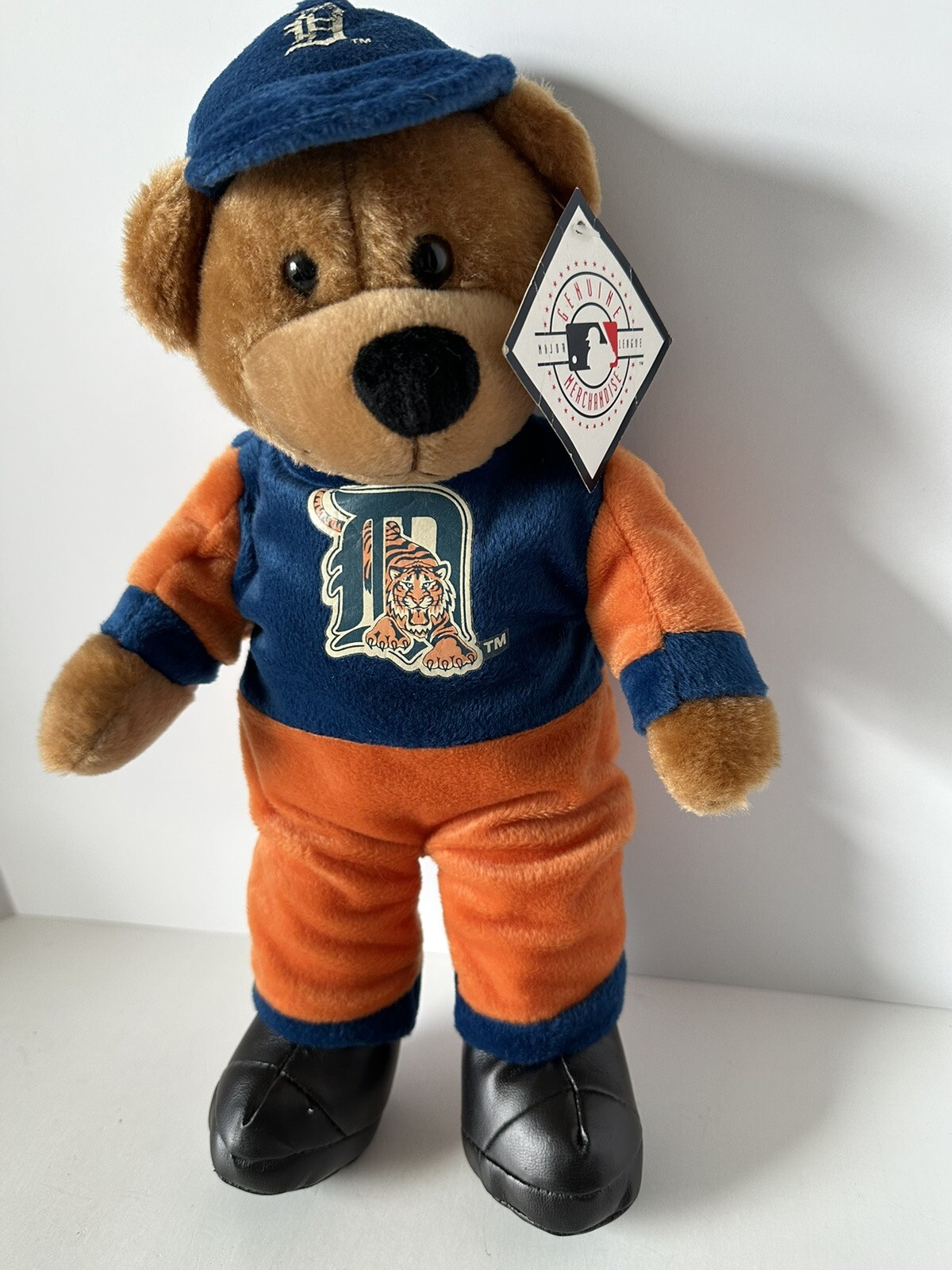 Vintage 2002 Plush, Stuffed Animal - Detroit Tigers Bear W/Tags 13 ...
