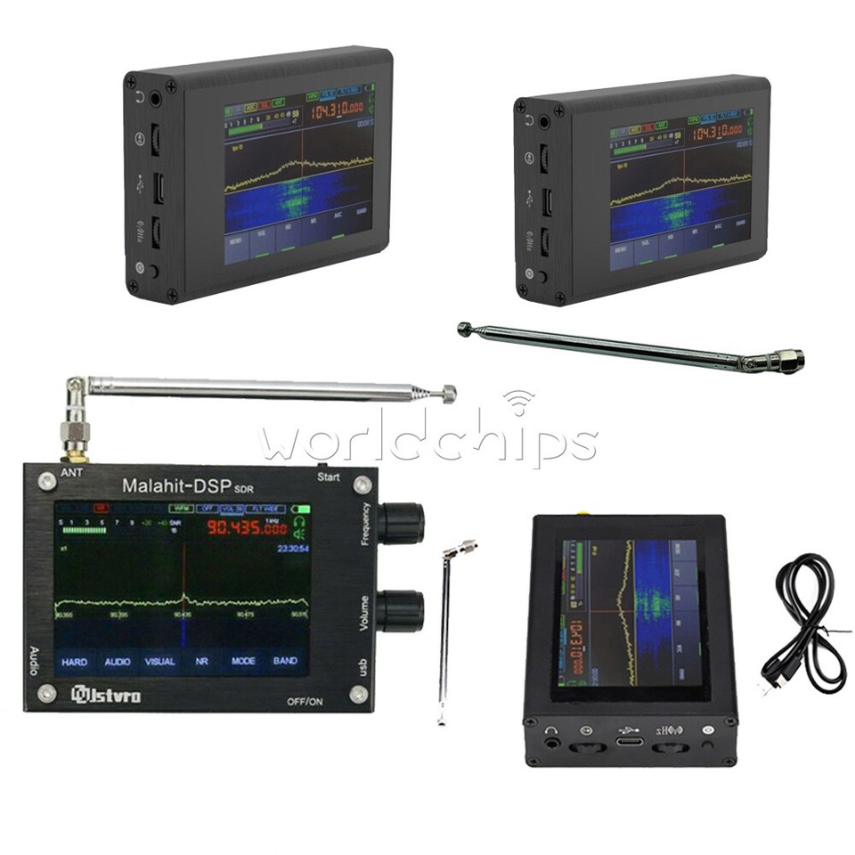 Malachite DSP SDR Receiver 50KHz-200MHz/ 50KHZ-2GHZ Malahit DSP SDR ...