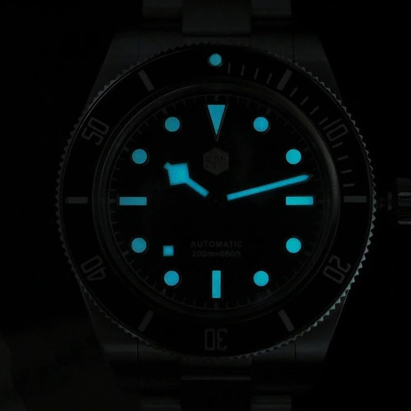 San Martin Men's 20Bar Automatic Dive Watch with Sapphire Crystal ...
