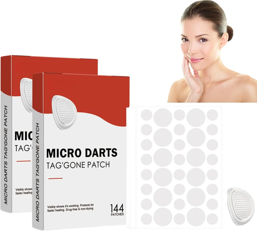 Micro Darts Tag Gone Patch, Professional Skin Tag Removal Patches ...