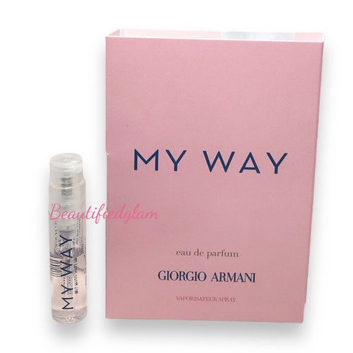 Giorgio Armani My Way Eau de Parfum CARDED Sample Vial Spray for Women ...
