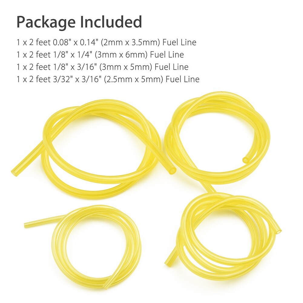 For Common 2/Cycle Small Engine Fuel-Pipe Fuel Line/Hose-Tubing 2 ...