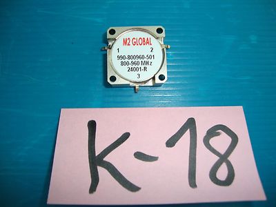 10 pcs lot M2 Global 990-800960-501 Isolator 800-960 MHz | eBay