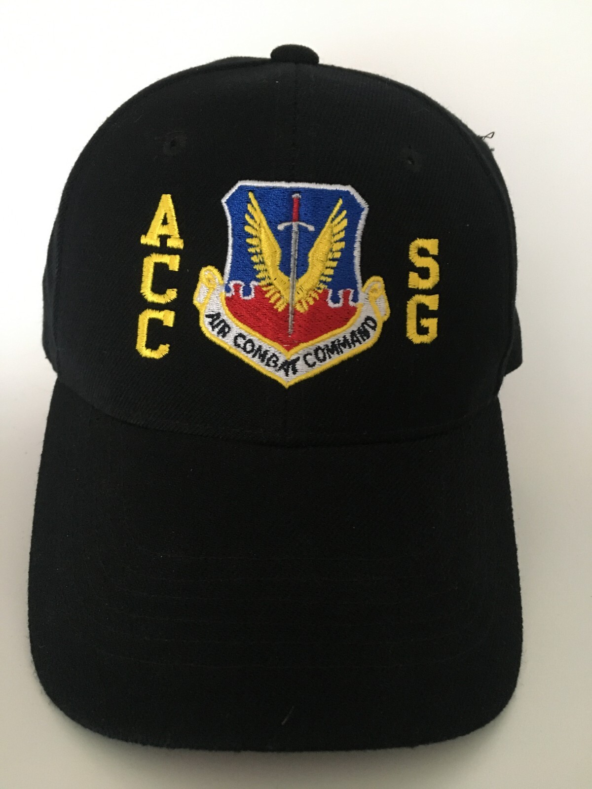 World War II WWII Veteran Ribbon Black Mesh Embroidered Baseball Hat ...