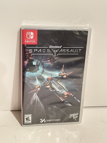 Nintendo Switch Redout Space Assault Limited Run Games #128 LRG New ...