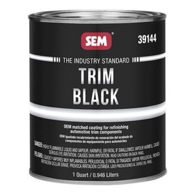 SEM TRIM BLACK SEM 39144 QUART | eBay