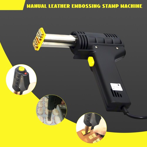 Manual Hot Foil Stamping Machine Leather Gold Embossing Logo Press ...