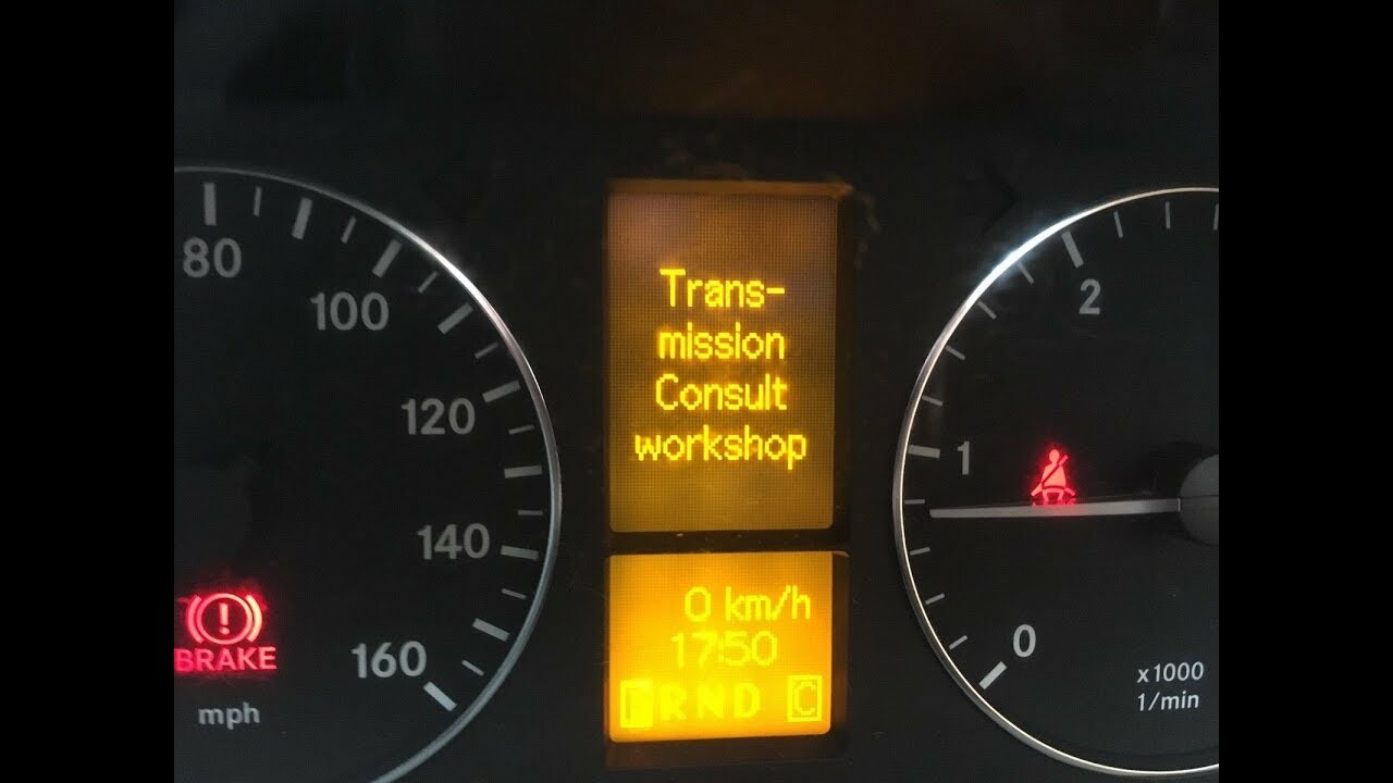 Mercedes A B Class Cvt Automatic Gearbox Repair P0793 P0722 Y3/9B5 ...