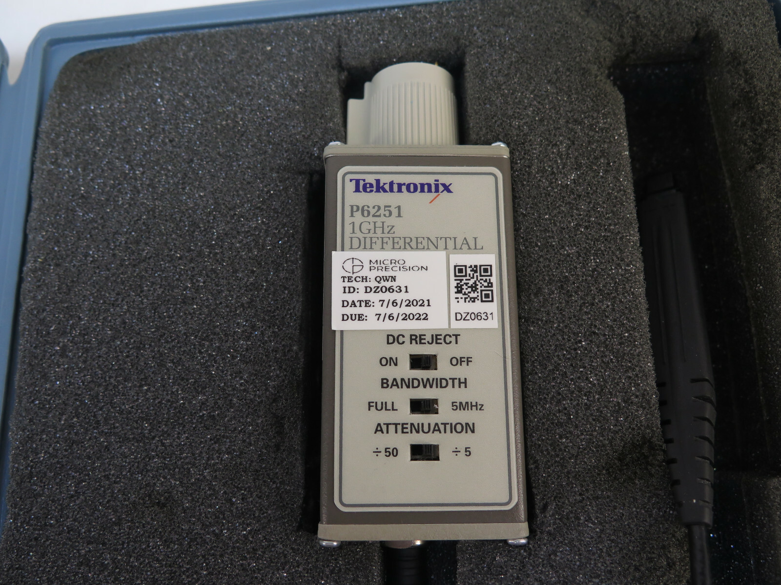 Tektronix P6251 1 GHz, 42V Range, High Voltage Differential Probe | eBay