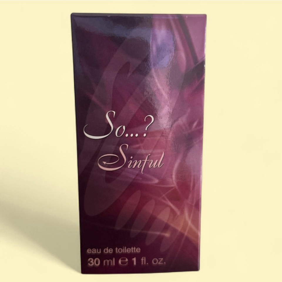 So...? SINFUL EDT - 30mL Spray Bottle Women's Fragrance Cologne NEW ...