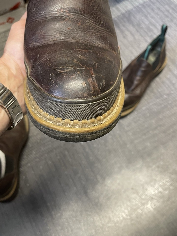 Georgia Giant Romeo Boots Brown Leather Casual Outdoor Work GR262 Men's ...