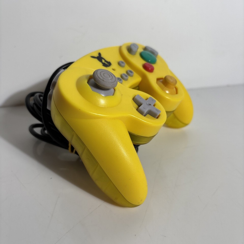 SWITCH Pikachu Pad Pro GameCube Style Controller USB PC & SWITCH | eBay ...
