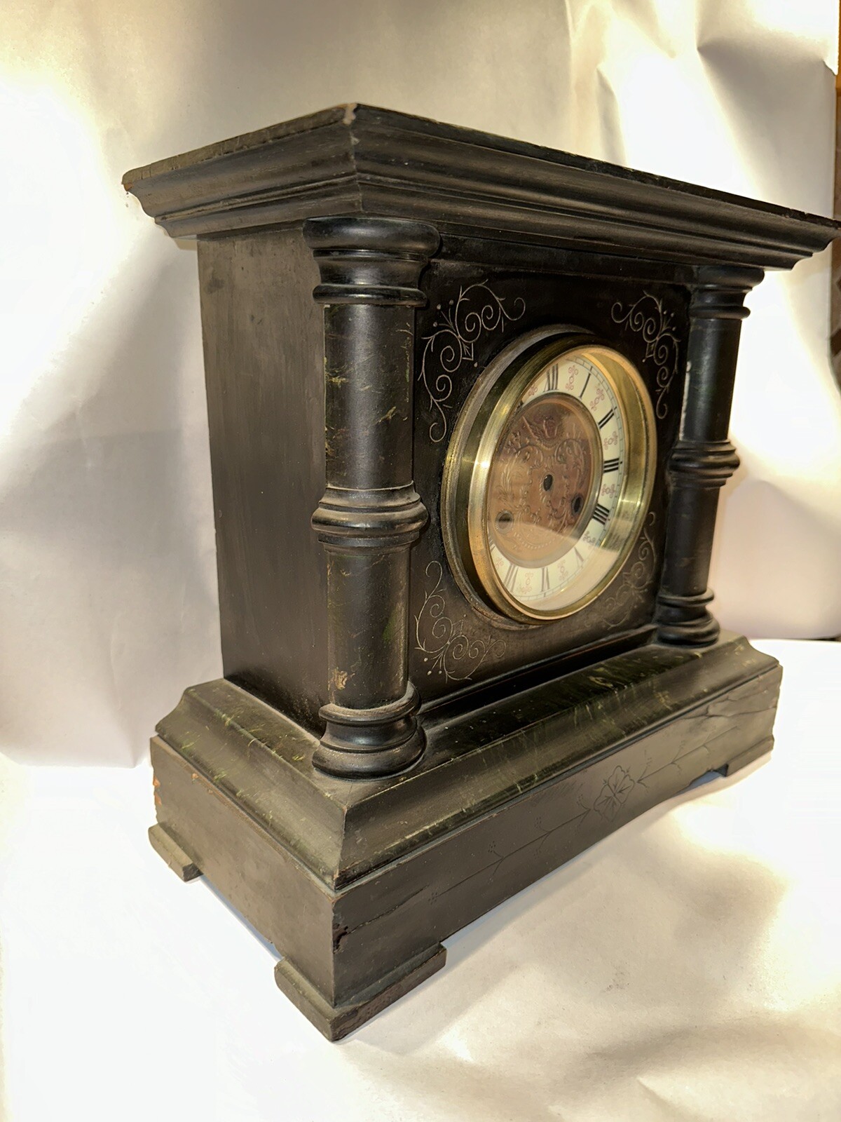 Antique German Mantel Clock Case | eBay