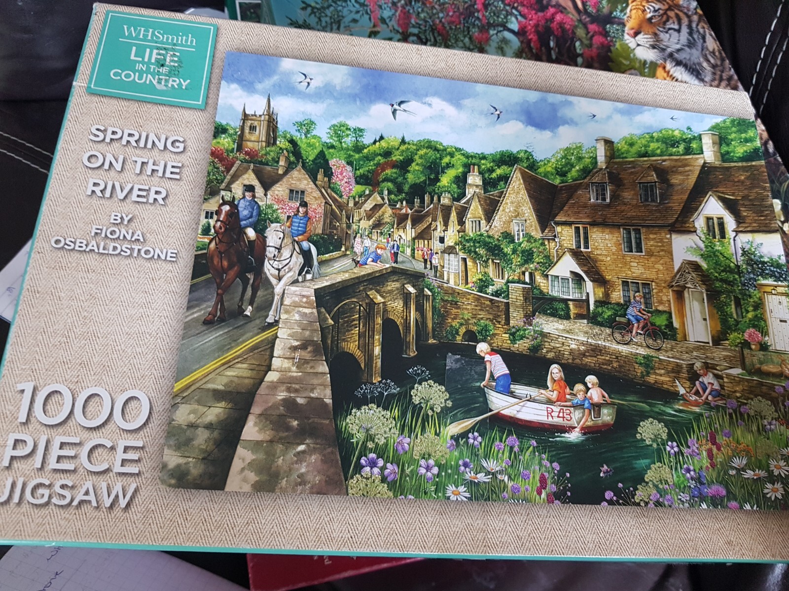 WHSmith Spring on The River 1000 Piece Jigsaw Puzzle for sale online | eBay
