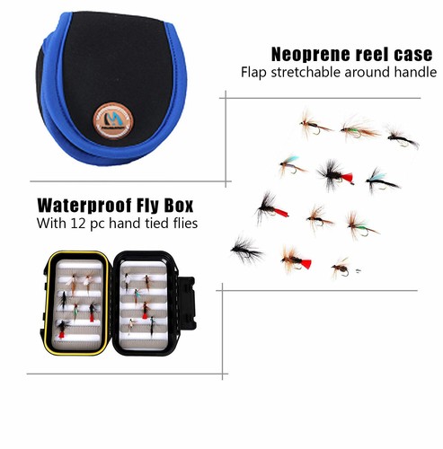 Maxcatch Premier Fly Fishing Rod Combo Kit 3/4/5/6/7/8 WT Fly Rod, ECO ...