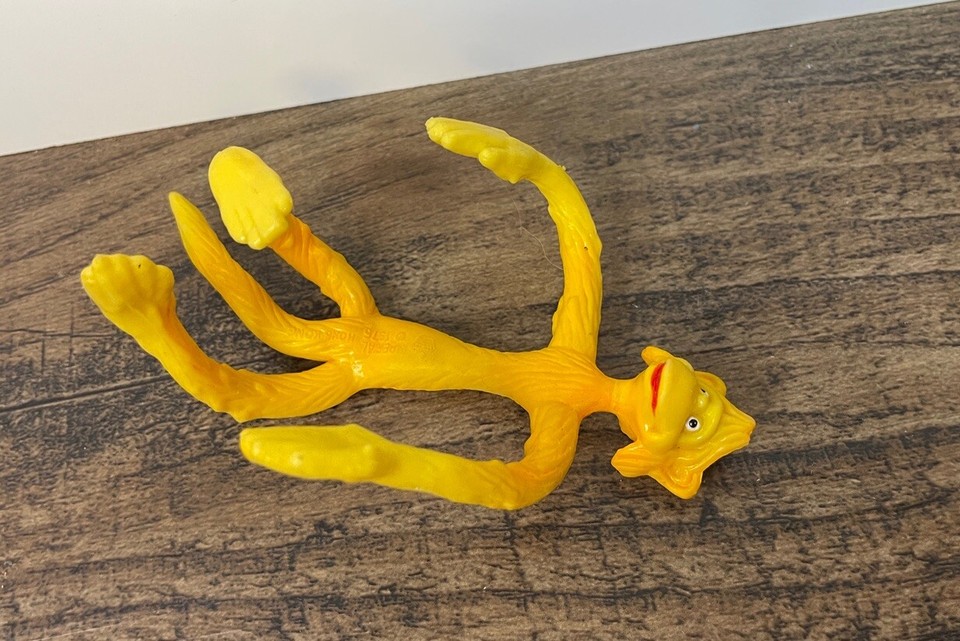 Vintage Imperial 4" Yellow Bendy Monkey Figure Toy 1975 Hong Kong | eBay