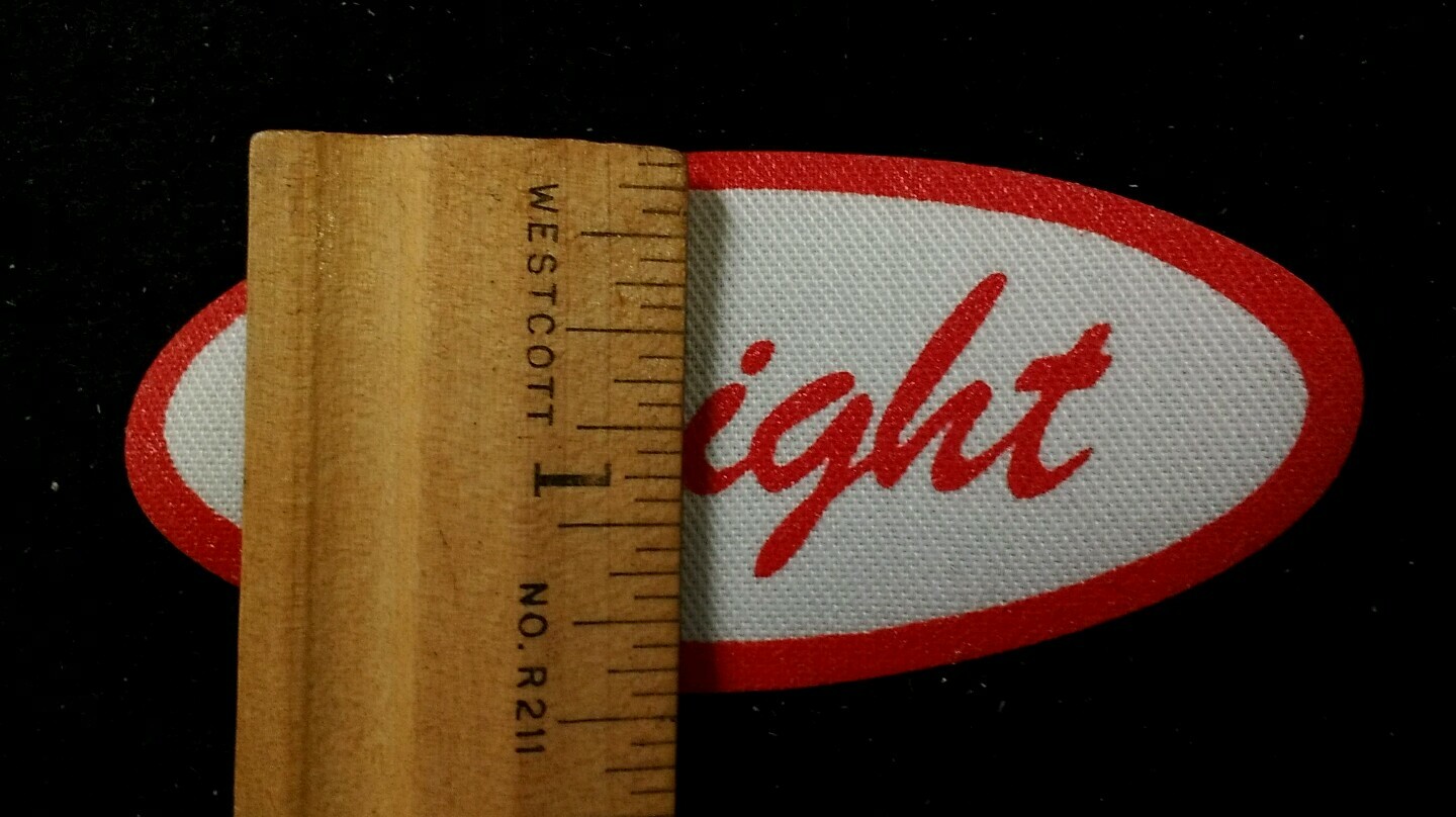 Wright Vintage 1960s Cursive Name Patch Uniform Shirt… - Gem