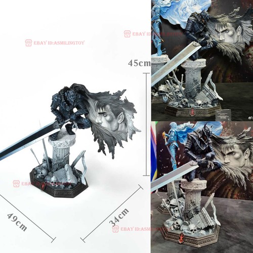 Prime 1 Studio LABR-01S Legacy Art Berserk Guts Statue With Bonus Head ...
