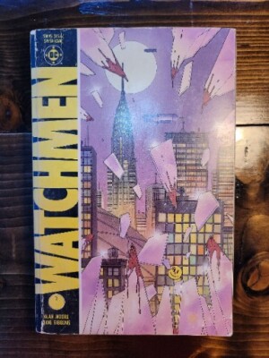 Watchmen TPB 1st Edition 1st Printing 1987 by Alan Moore and Dave ...