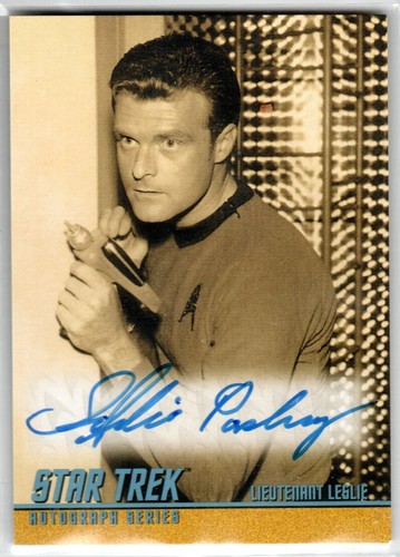 STAR TREK THE ORIGINAL SERIES QUOTABLE A101 EDDIE PASKEY AS LT. LESLIE ...