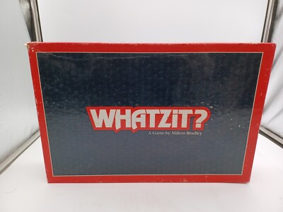 Vintage WHATZiT? Board Game Complete Milton Bradley 1987 Made In The ...