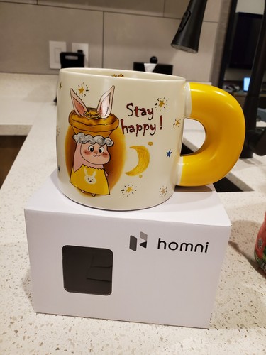 Stay happy! mug by homni with thick handle | eBay