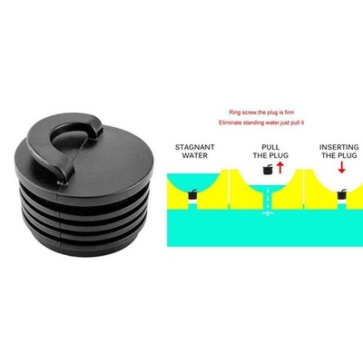 leipupa 1pc Rubber Scupper Stoppers Plugs Bungs for Kayak Marine Boat ...