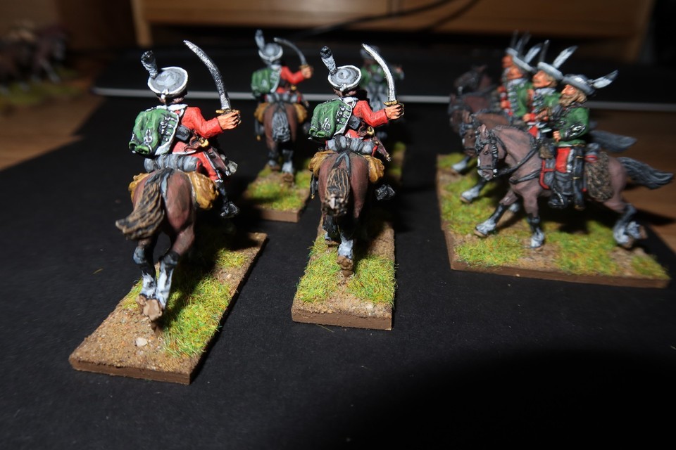 FOUNDRY 28mm PRO-PAINTED MAXIMILLIAN ADVENTURE IMPERIAL RED HUSSAR ...