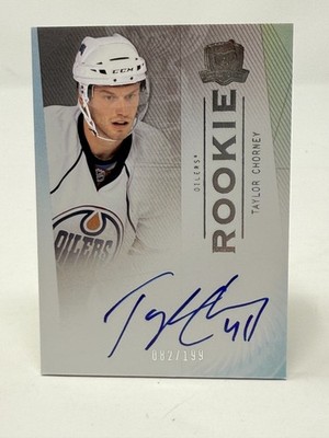 2009-10 Upper Deck The Cup - Rookie Autograph Taylor Chorney #91 082/ ...