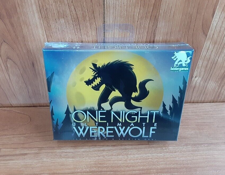 One Night Ultimate Werewolf Card Game Bezier BRAND NEW! Strategy Game ...