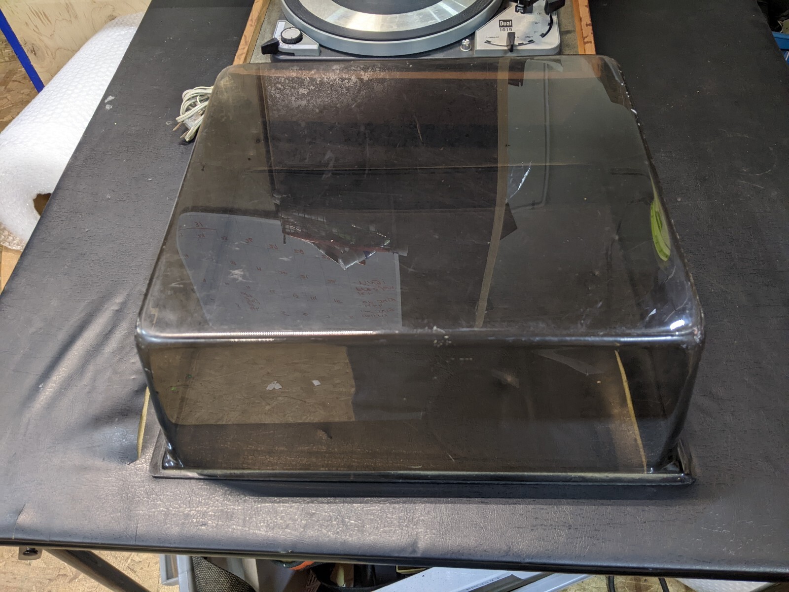 Vintage Dual 1019 Turntable With Wood Case and Dust Cover *for Parts or ...