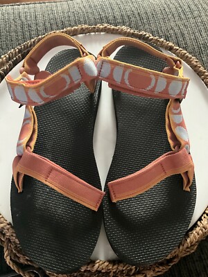 Women's Teva Original Universal #1003987 Celestial Dark Orange sandals ...