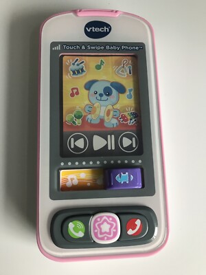 Vtech Touch And Swipe Baby Phone Toy Cell (Pink) | eBay