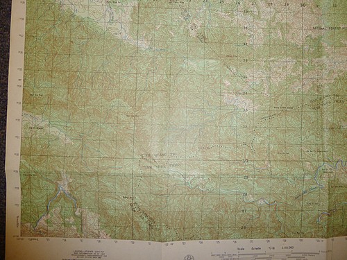 6442 iii - MAP - MACV-SOG - BA LONG - QUANG TRI - CAM LO - CCN 1965 ...