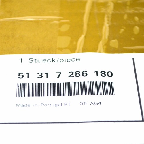 OEM BMW X3 F25 FRONT WINDSHIELD RIGHT DRIP MOULDING 51317286180 7286180 ...