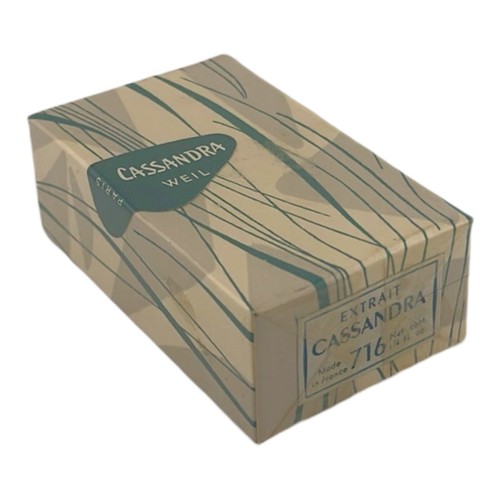 1930s WEIL Cassandra Pure Parfum 1/4oz Extrait NIB Sealed RARE Vintage ...