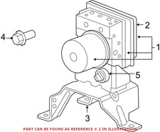 Genuine OEM ABS Control Module for Chrysler 68030939AB for sale online ...