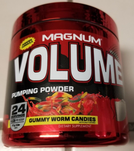 Magnum Nutraceuticals Volume Pre-Workout Powder Gummy Worm Candies | eBay