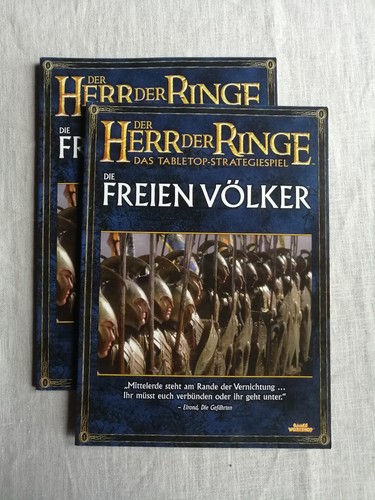 GW Herr der Ringe Tabletop - 1 Quellenbuch die Freien Völker | eBay.de